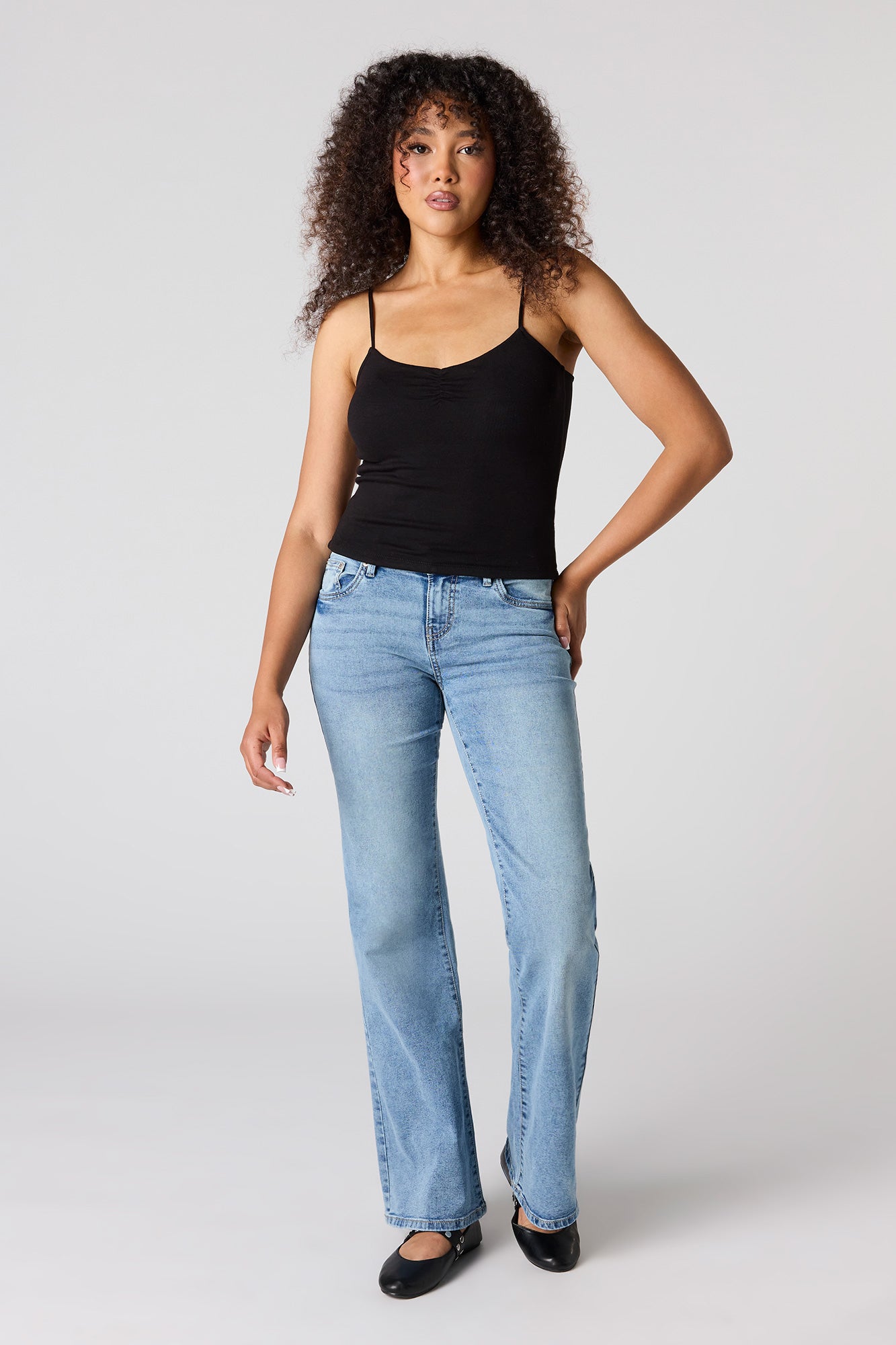 Low Rise Push Up Flare Vintage Medium Jean – Urban Planet