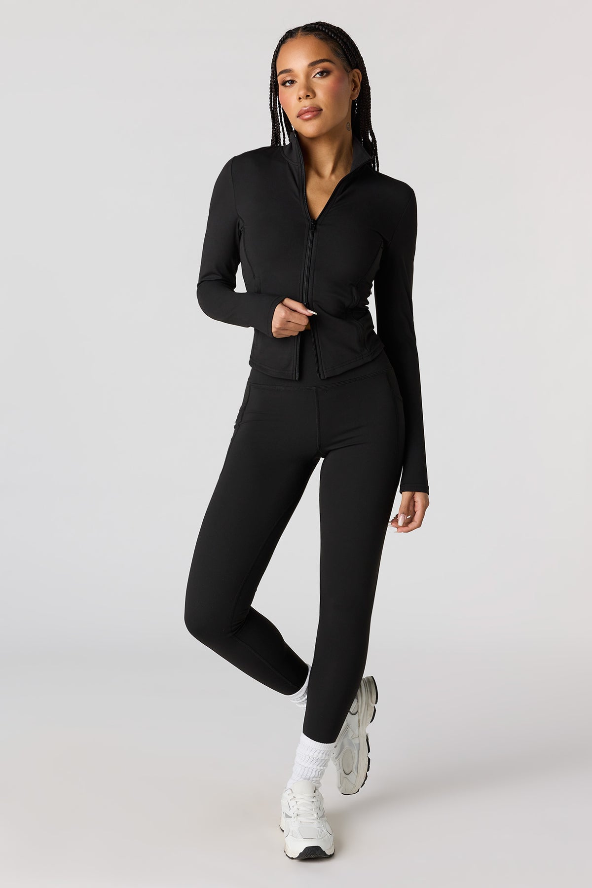 Active High Density 2 Way Zip-Up Jacket – Urban Planet