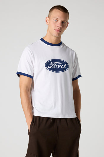 Ford Flocked Print T-Shirt – Urban Planet