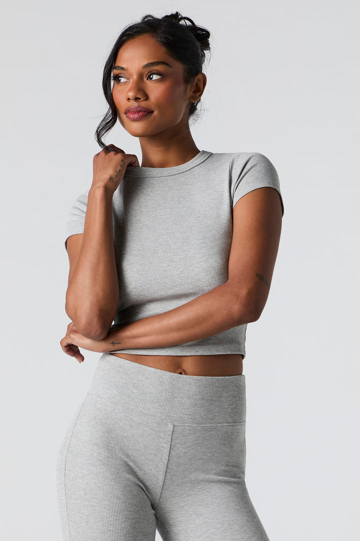 Active Soft Ribbed T-Shirt – Urban Planet