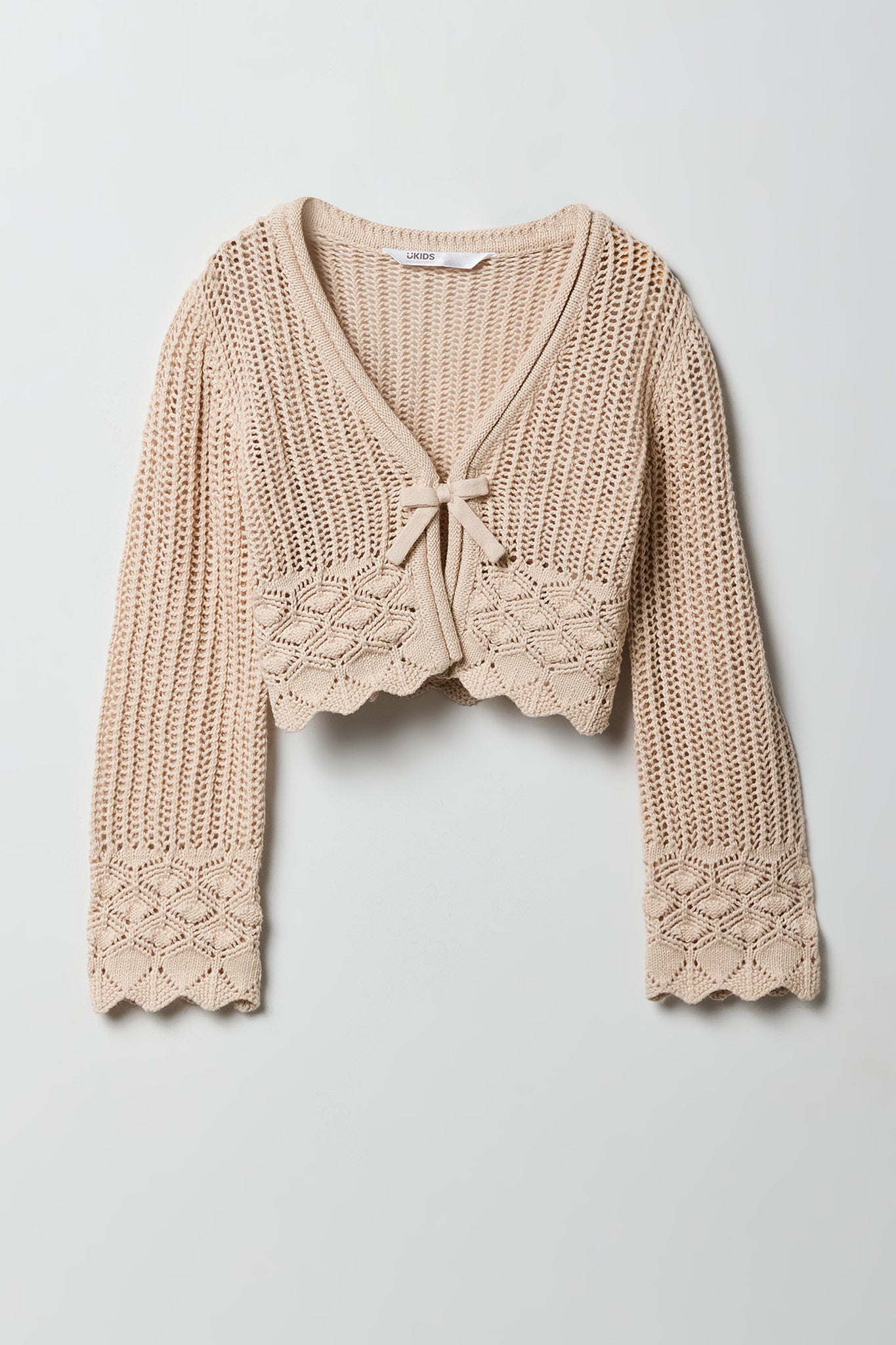 Cardigan ouvert crocheté pour fille – Urban Planet