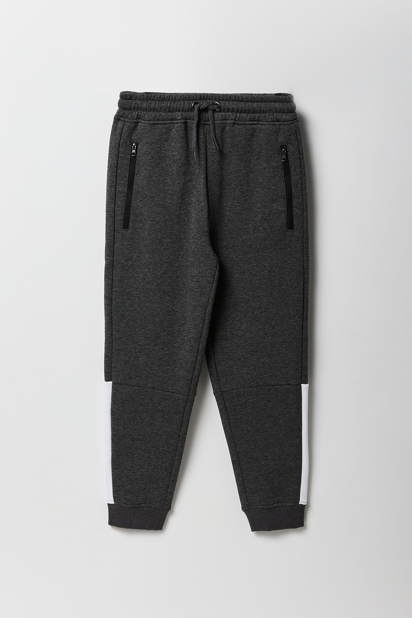 Jogger en molleton avec blocs de couleurs et poches à fermeture à glis ...