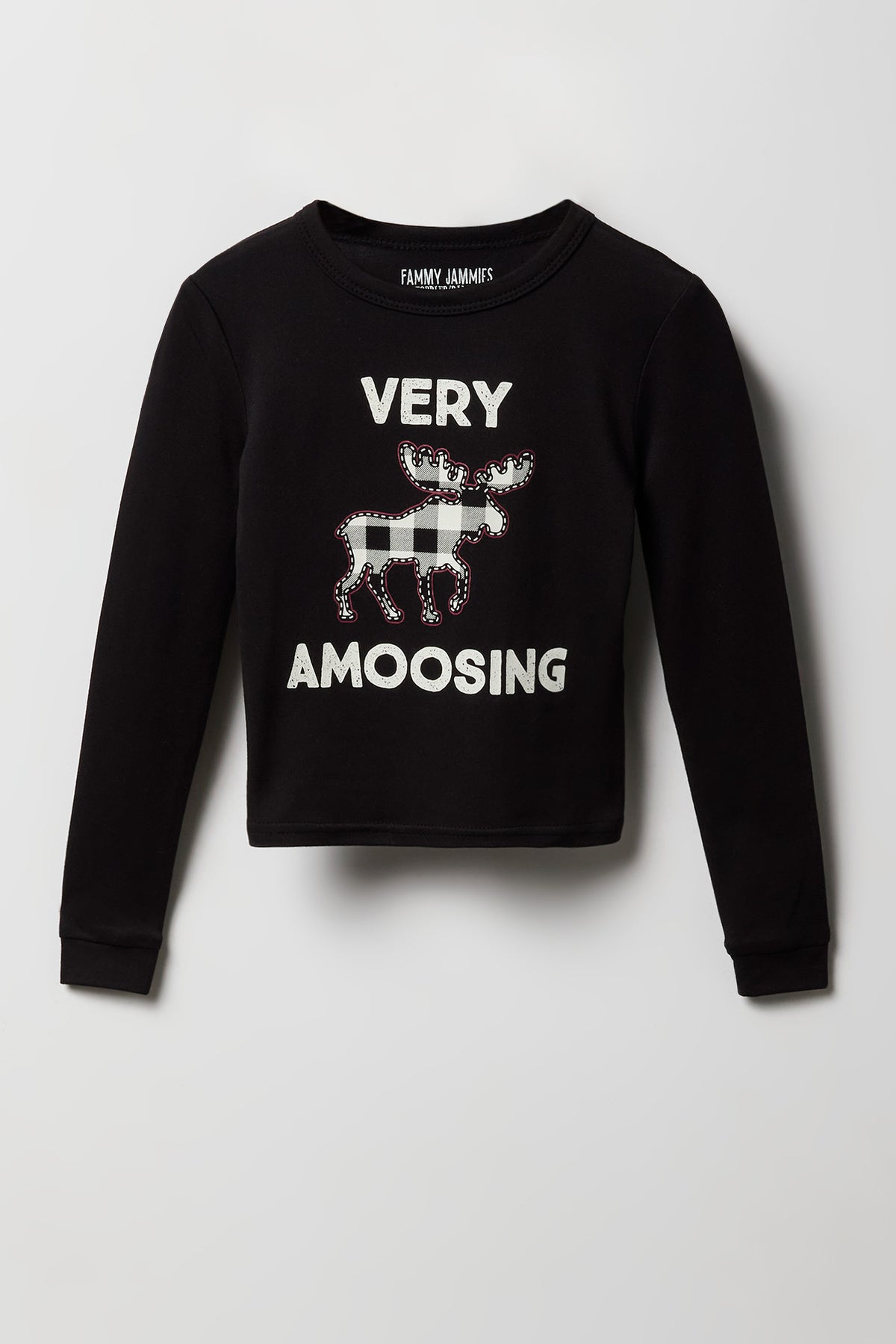 Ensemble deux-pièces Pyjamas de famille à imprimé Moosing Around pour ...