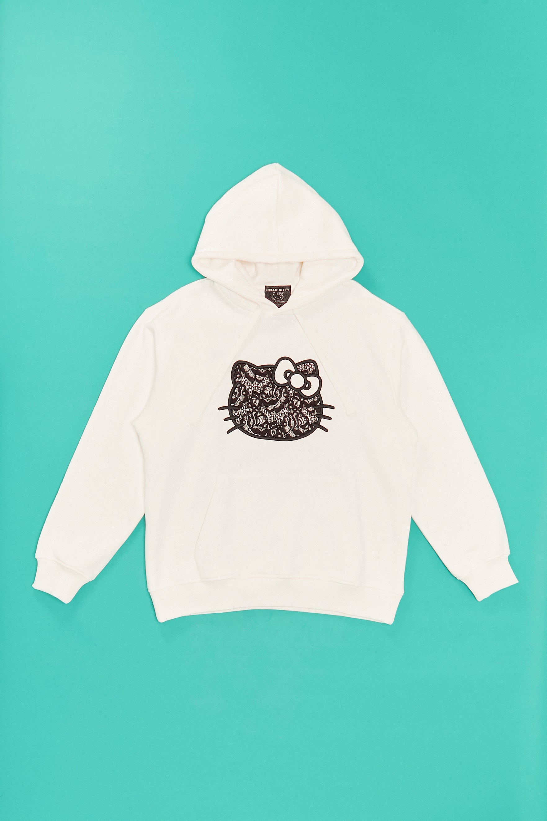 Hello Kitty Lace Embroidered Hoodie – Urban Planet